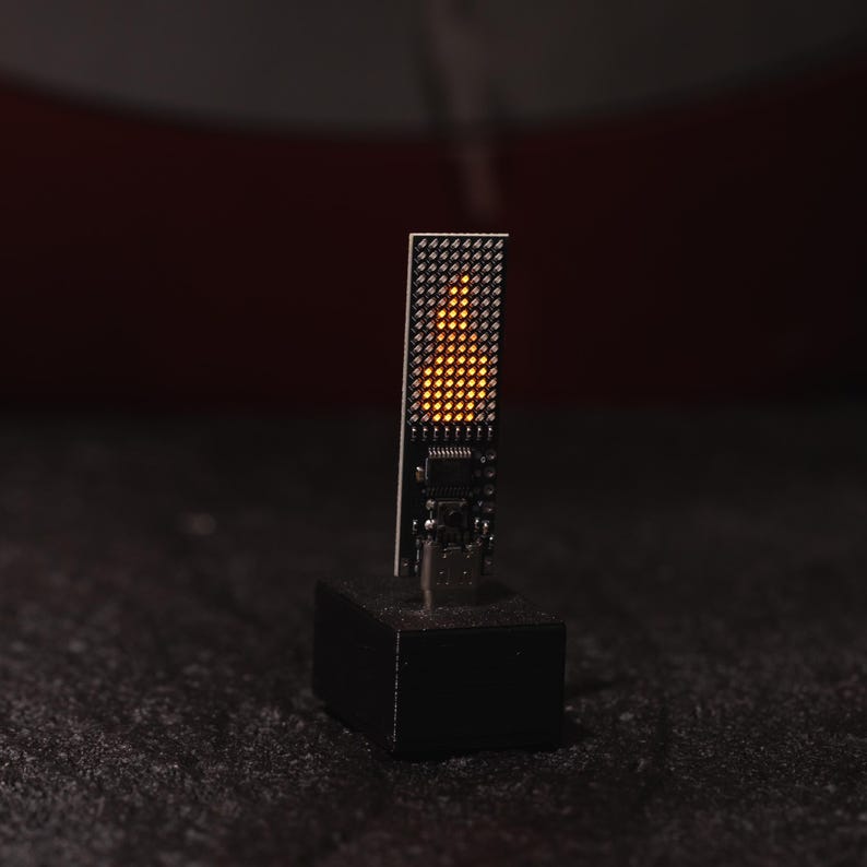 Cyberpunk LED Candle Lamp Flickering Flame Simulation Mood Light Night ...
