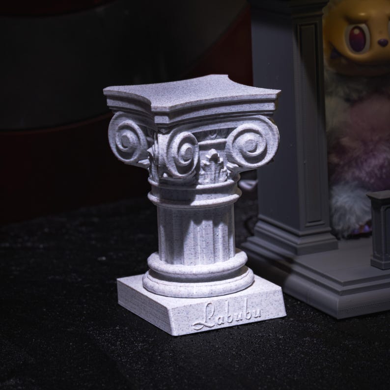 Roman Balcony Display Stand Mini Figure Diorama Shelf Decor Gift ...