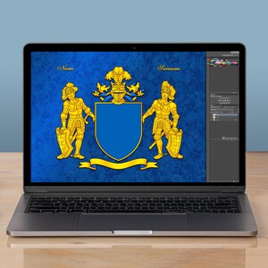 Heraldic Crest Builder – Create Your Own Coat of Arms | PSD Templates ...
