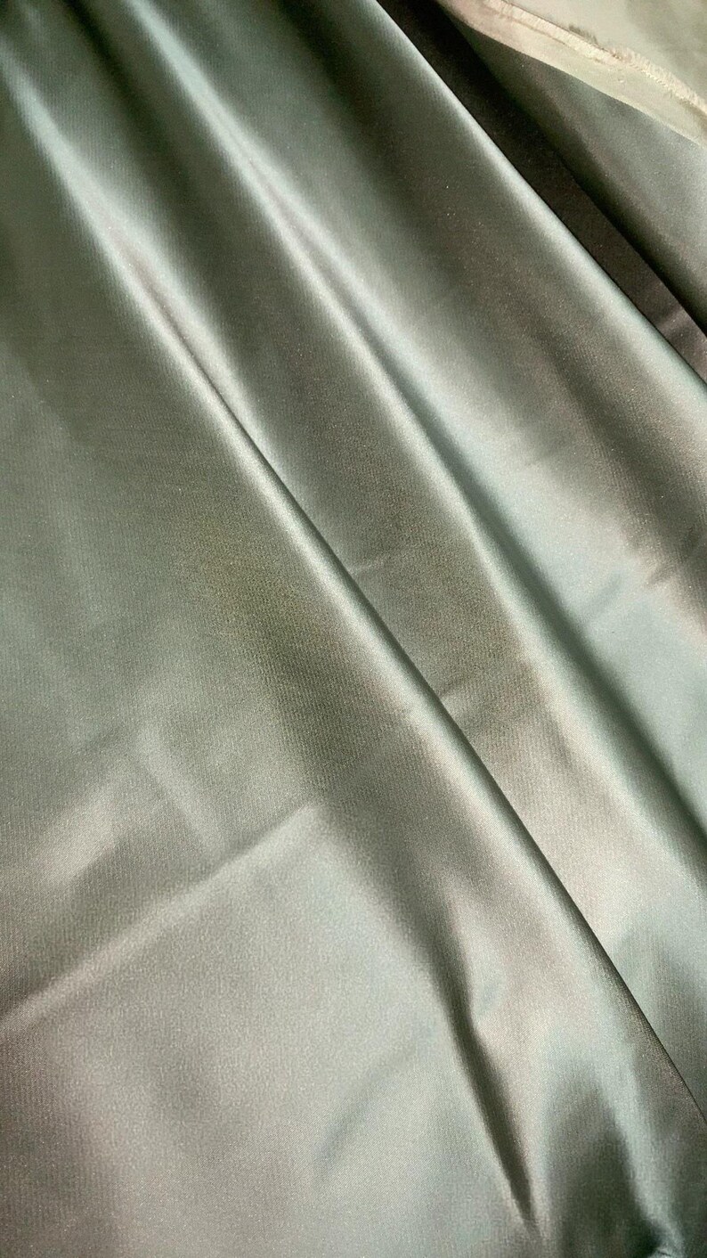 150gsm Silk 100% Mulberry Silk Double - Sided Brocade, Dou Green ...
