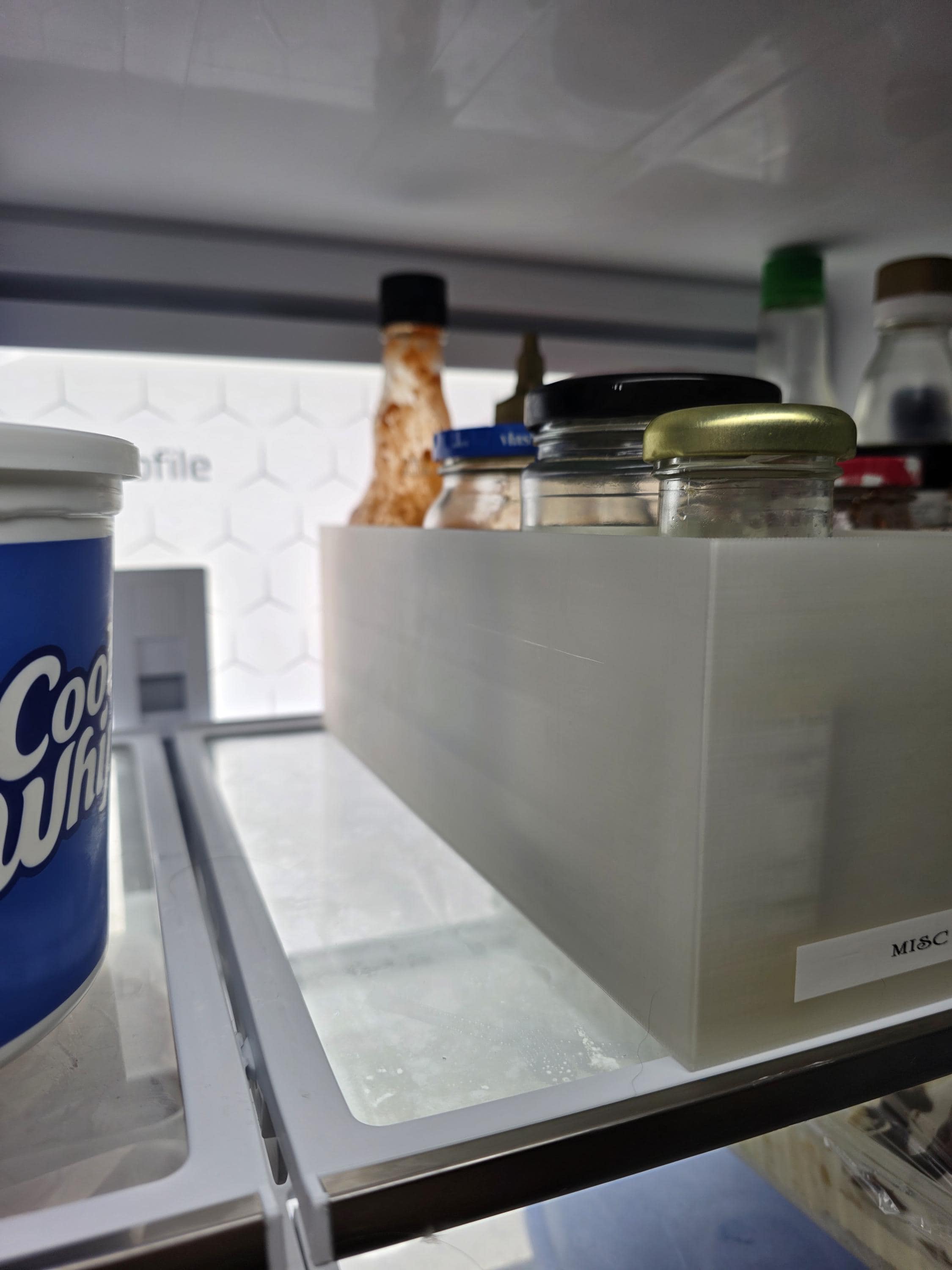 3D Printed Fridge Organizer Bins – Labeled Storage for Jelly, Misc ...