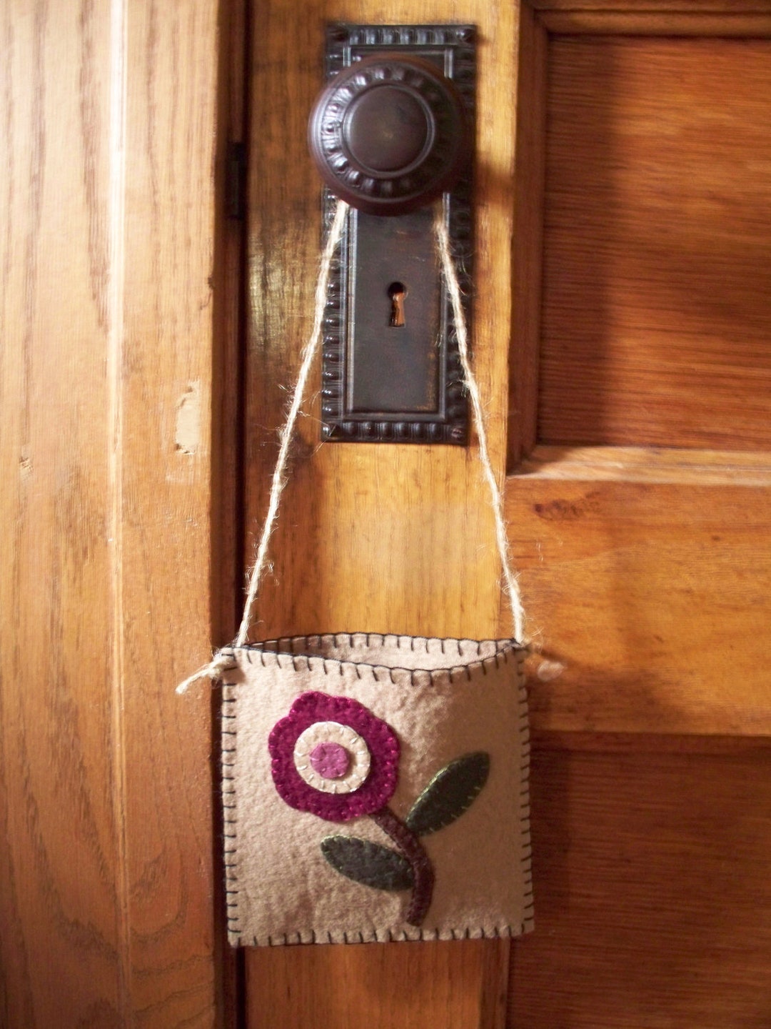 Prim Posey Door Pocket Pattern - Etsy