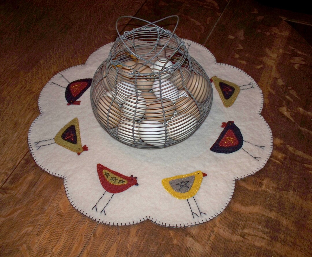 Run Chicken Run Table Mat - Etsy