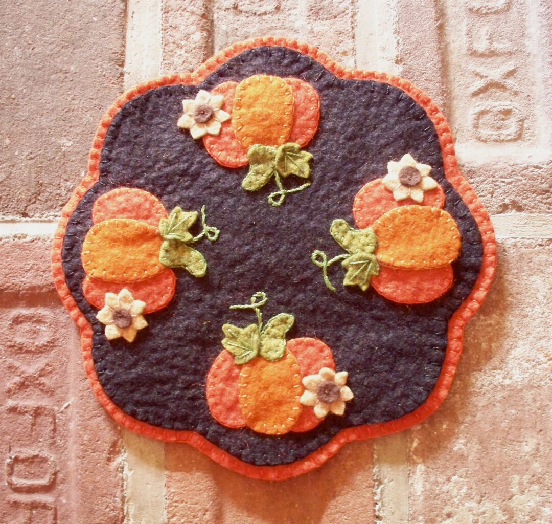 October Penny Mat Kit - Etsy