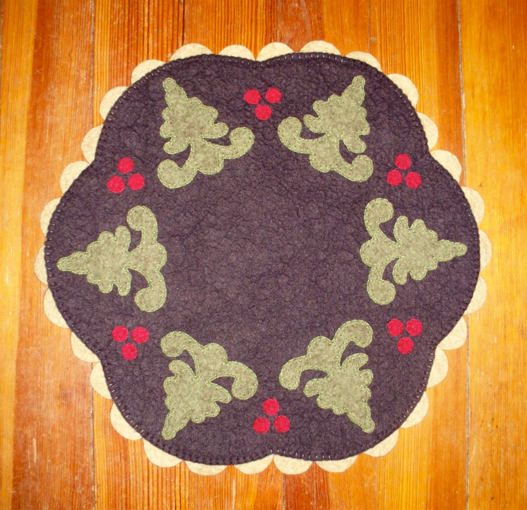 Oh Christmas Tree Table Mat Pattern - Etsy