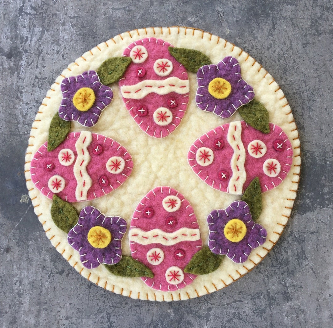 Easter Egg Penny Mat Pattern - Etsy