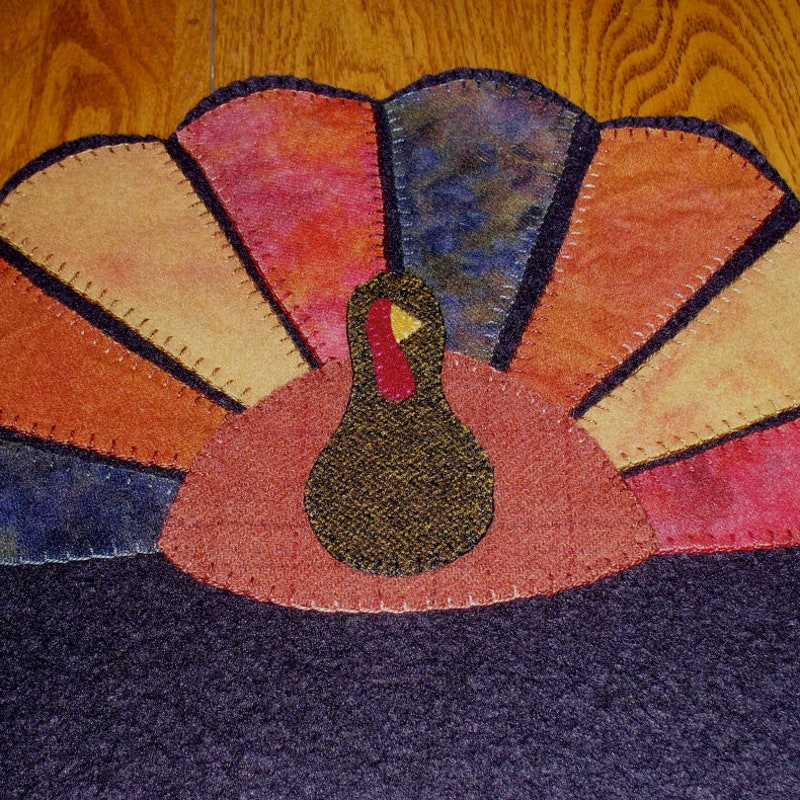 Wool Penny Rug - Etsy