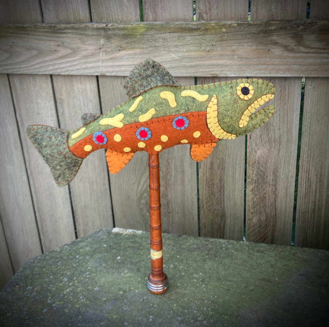 Brook Trout Make-do Pattern | Etsy