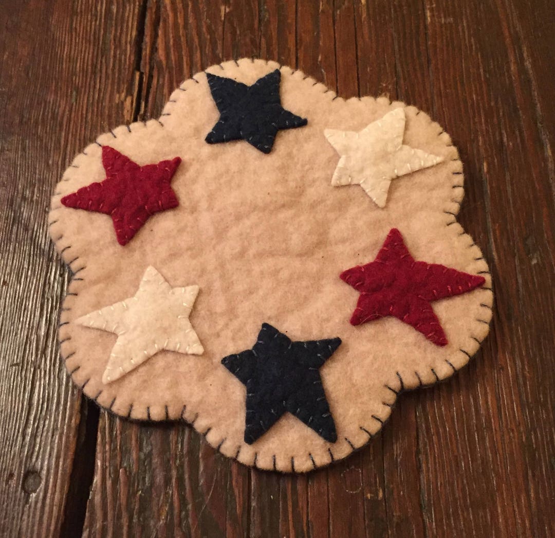Mini Star Candle Mat - Etsy
