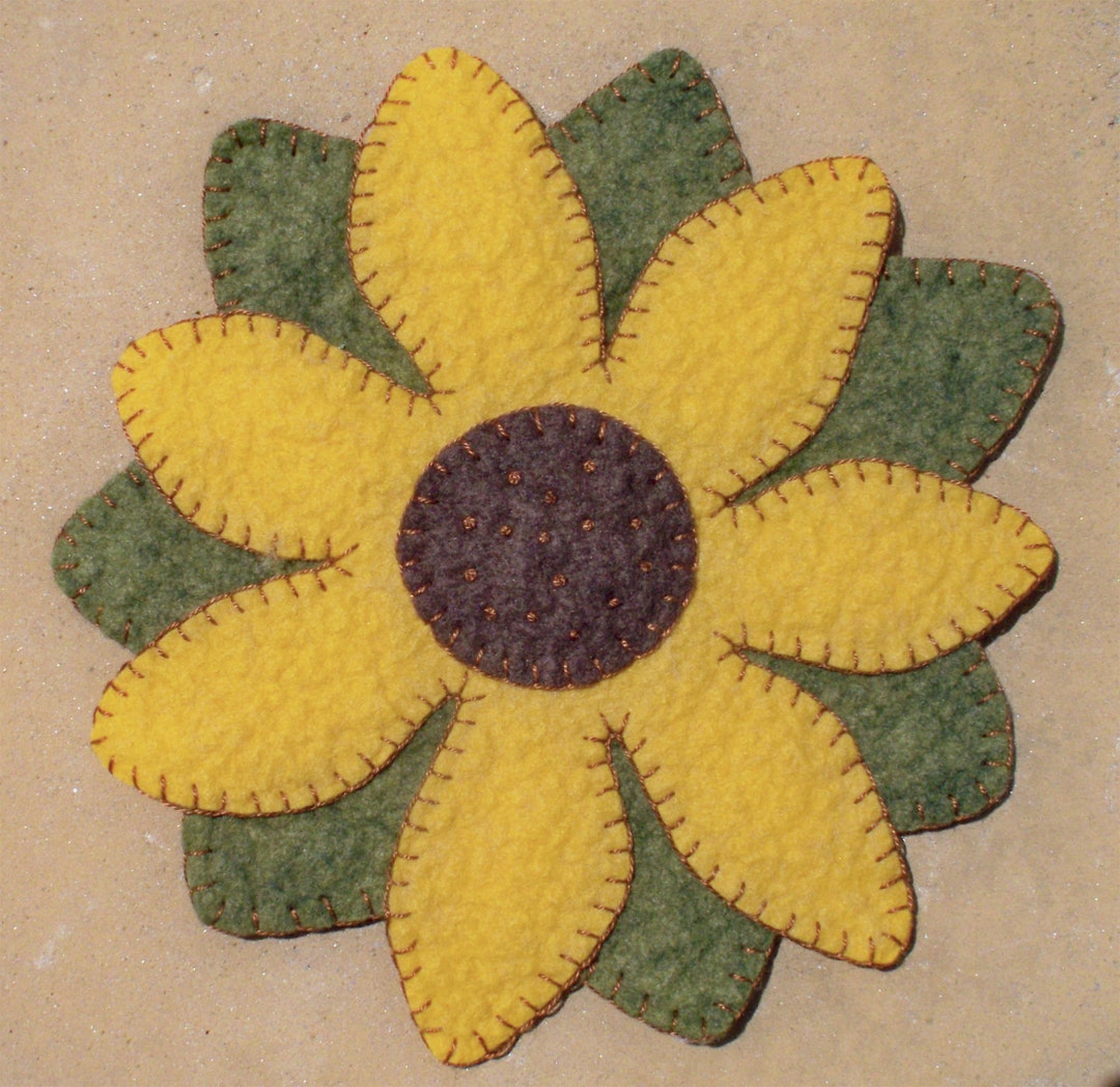 Flower Candle Mat - Etsy