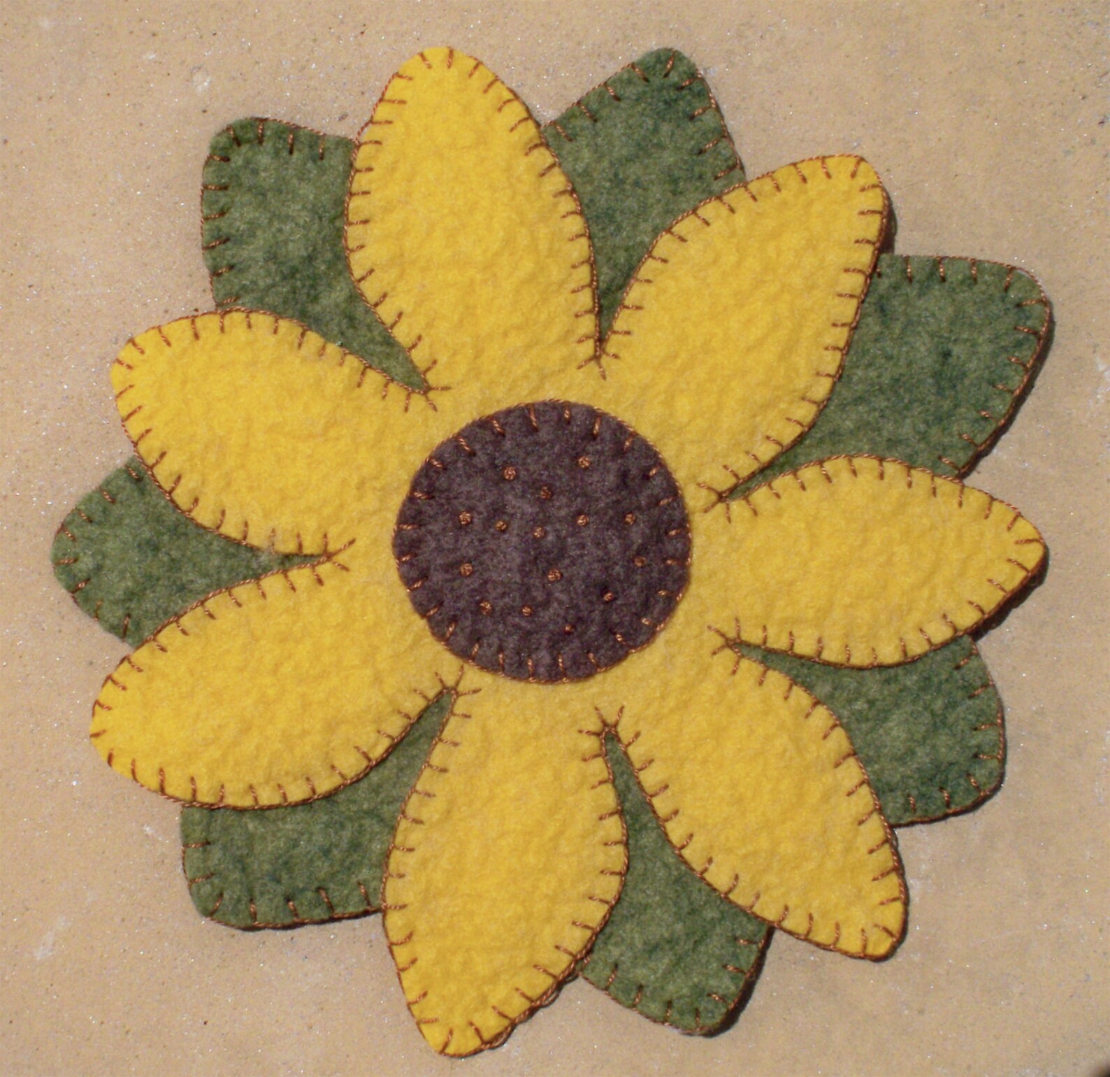 Flower Candle Mat Pattern | Etsy