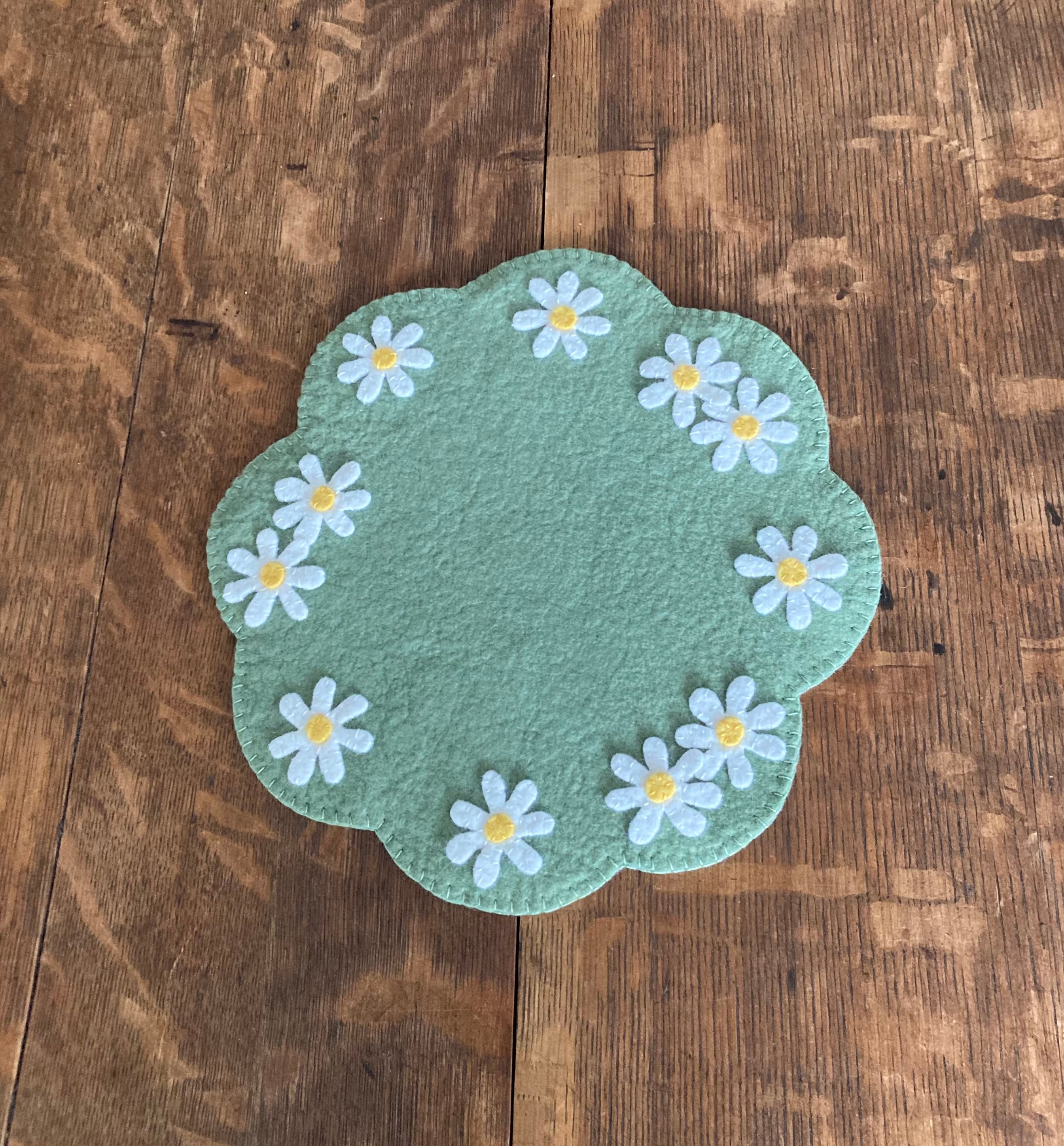 Daisy Candle Mat - Etsy