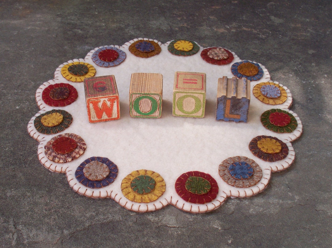 Scrappy Penny Candle Mat Kit - Etsy