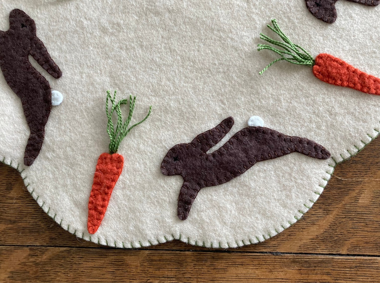 Primitive Easter Candle Mat - Etsy
