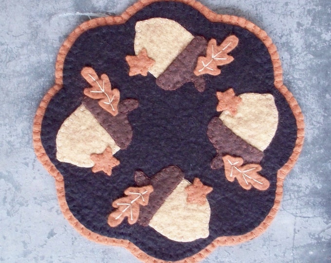 September Penny Mat Pattern | Etsy