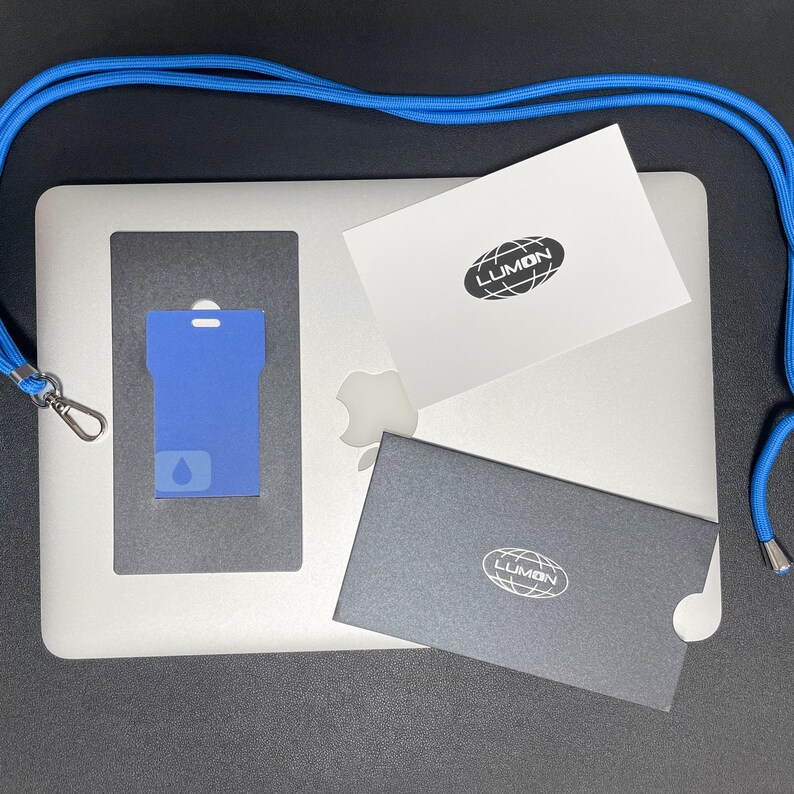 Severance Lumon Industries Key Card With Lanyard, Macrodata Blue ...