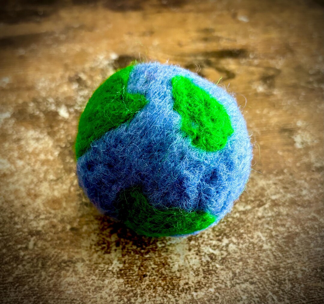 Felted Props and Baby Toys Planet Earth - Etsy