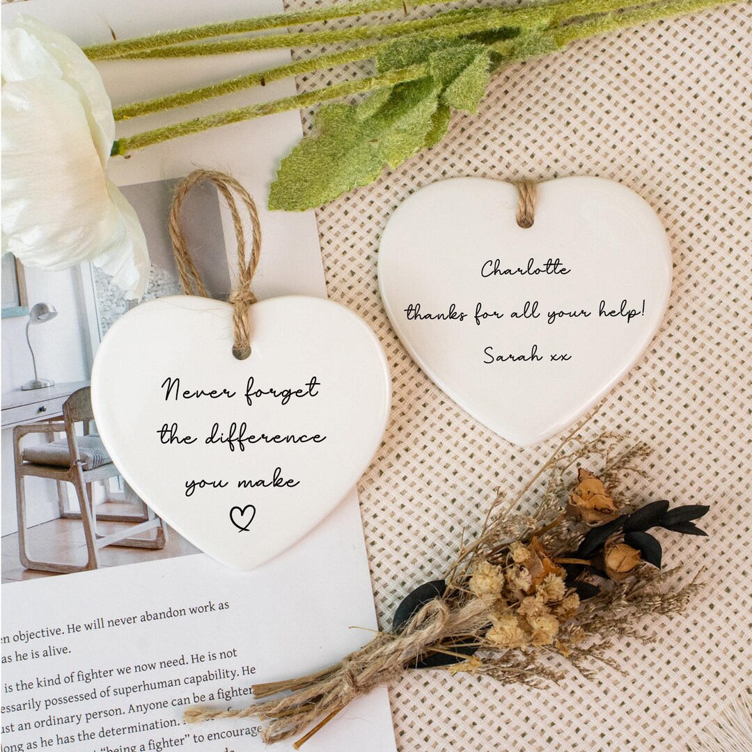 Never Forget the Difference You Make, Thank You Gift, Midwife Gift, Friend Gift, Appreciation ...