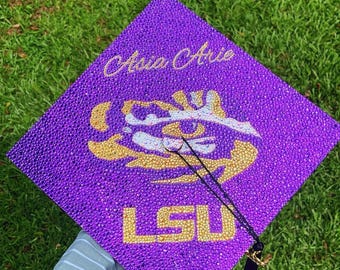 Custom Rhinestone Graduation Cap - Etsy