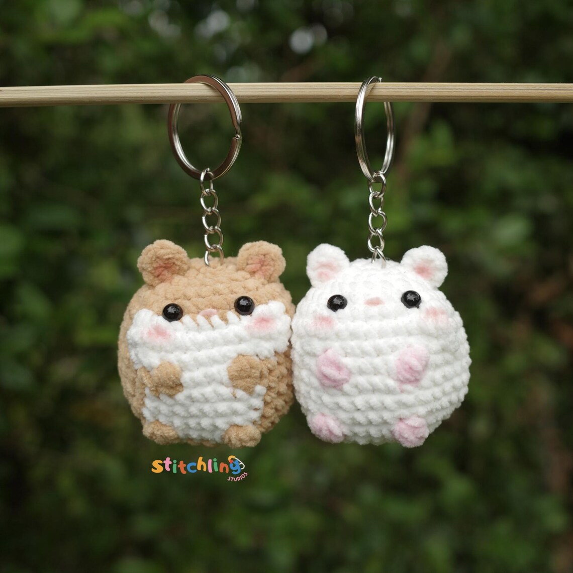 Crochet Keychain | Hamster - Etsy