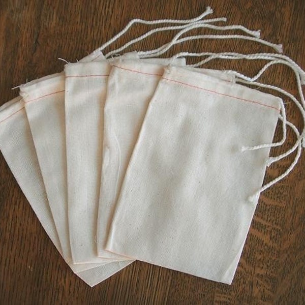 4x6 Muslin Bags - Etsy