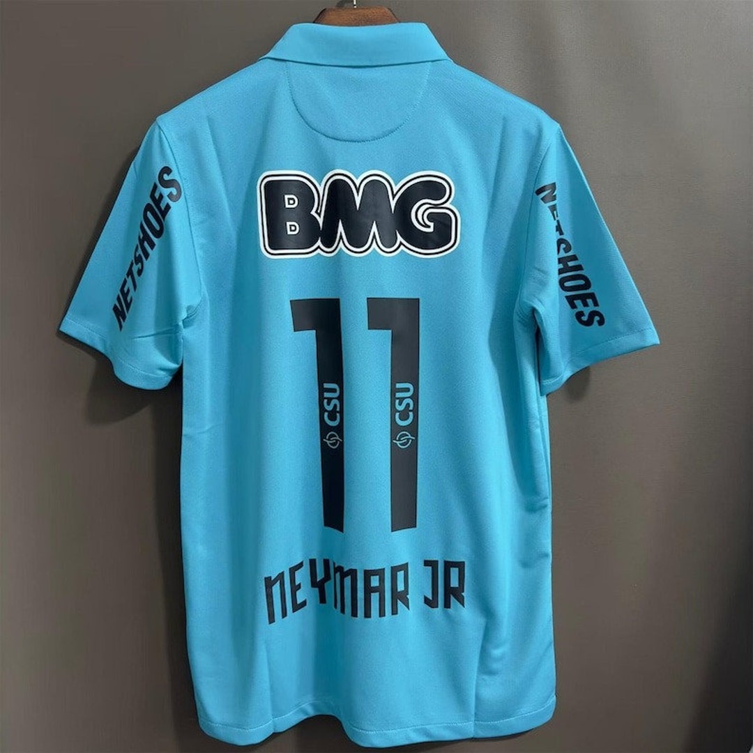 Santos FC Home Retro Kit Football, Jersey Kit 2011 2012 Neymar Jrgift ...