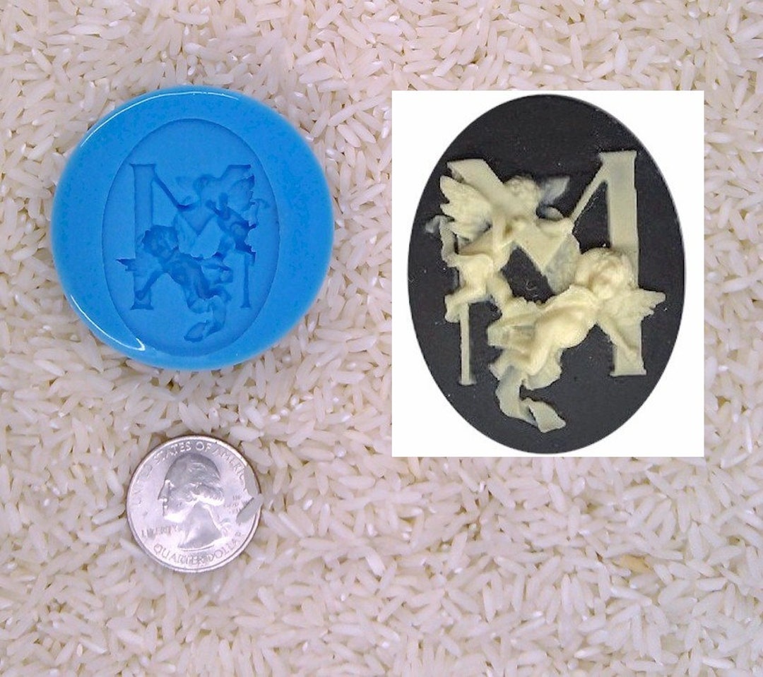 3d Resin Mold Food Grade the LETTER M of the Alphabet Uses Candy Soap ...