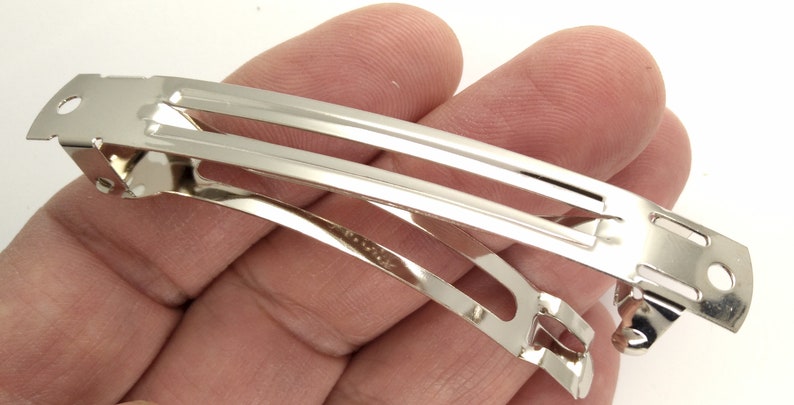 1pc 80mm 3.25inch French Barrette Style Auto Barrette - Etsy