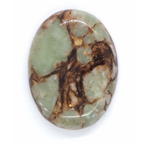 1pc 40x30mm Deep Blue Copper Matrix Collage Stone Cabochon - Etsy