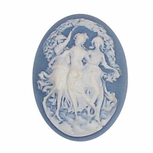 Cameo the Three Muses the Three Graces Cameo Dancing Girls - Etsy