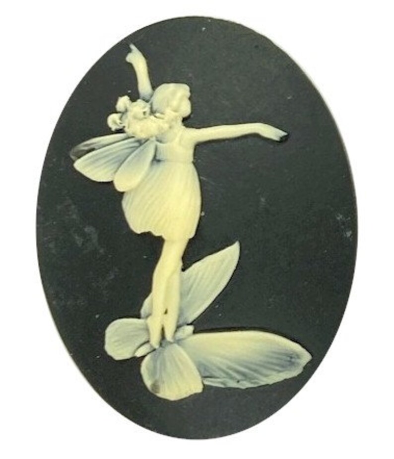 40x30mm Fairy Core Supply Your Choice Resin Cabochon Cameo Garden ...