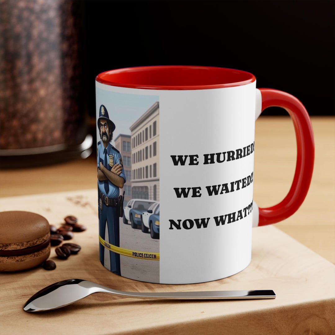 Funny Law Enforcement Officer Coffee Cup, Police Officer Gift, Thin ...