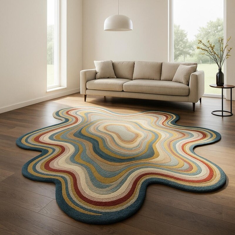 Blob Rug - Etsy