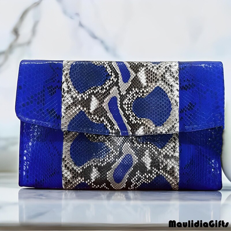 Python Clutch - Etsy