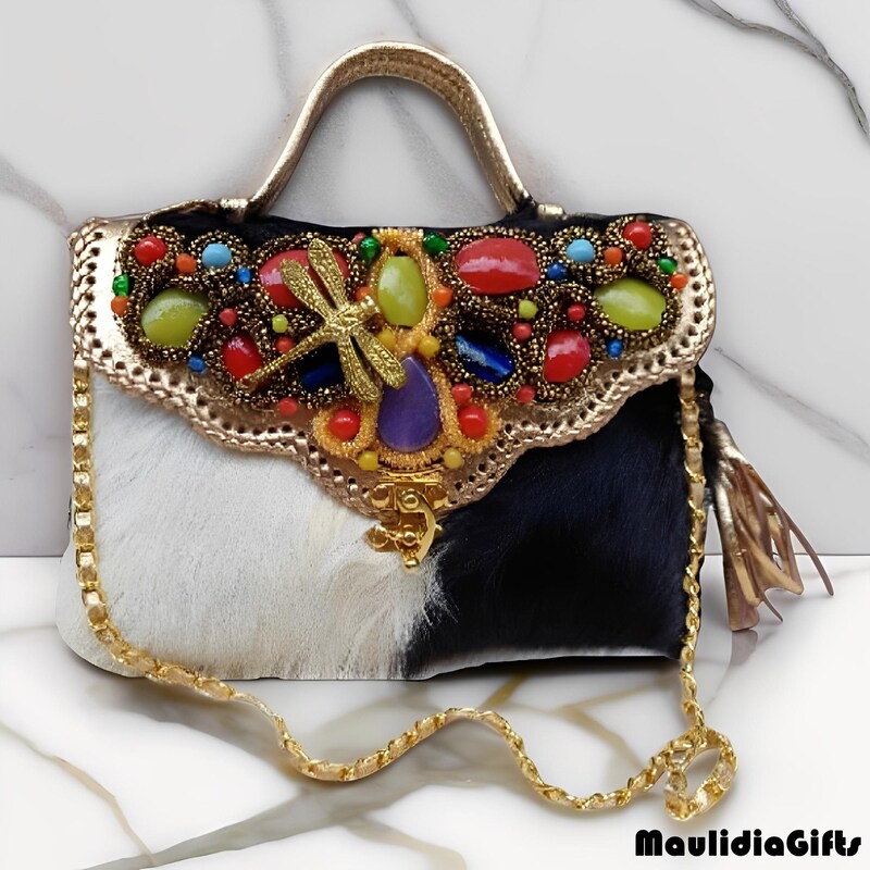 Goat Fur Handbags - Etsy
