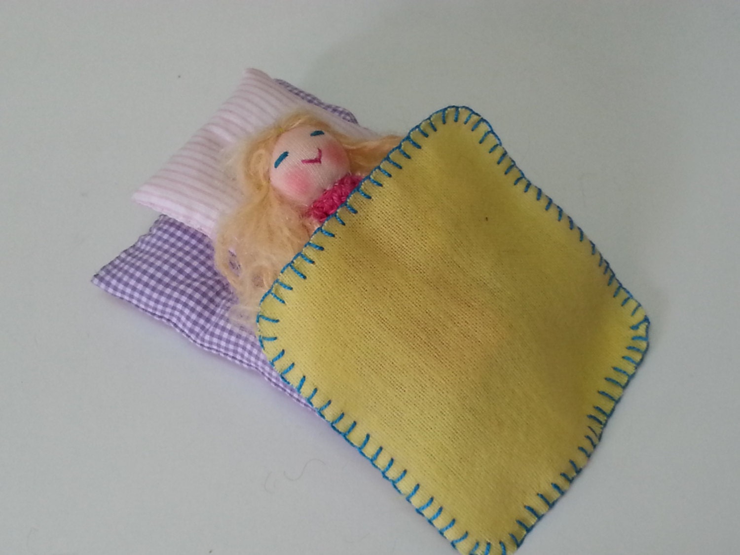 Finger Puppet with Accessories Sleeping Finger Puppet | Etsy