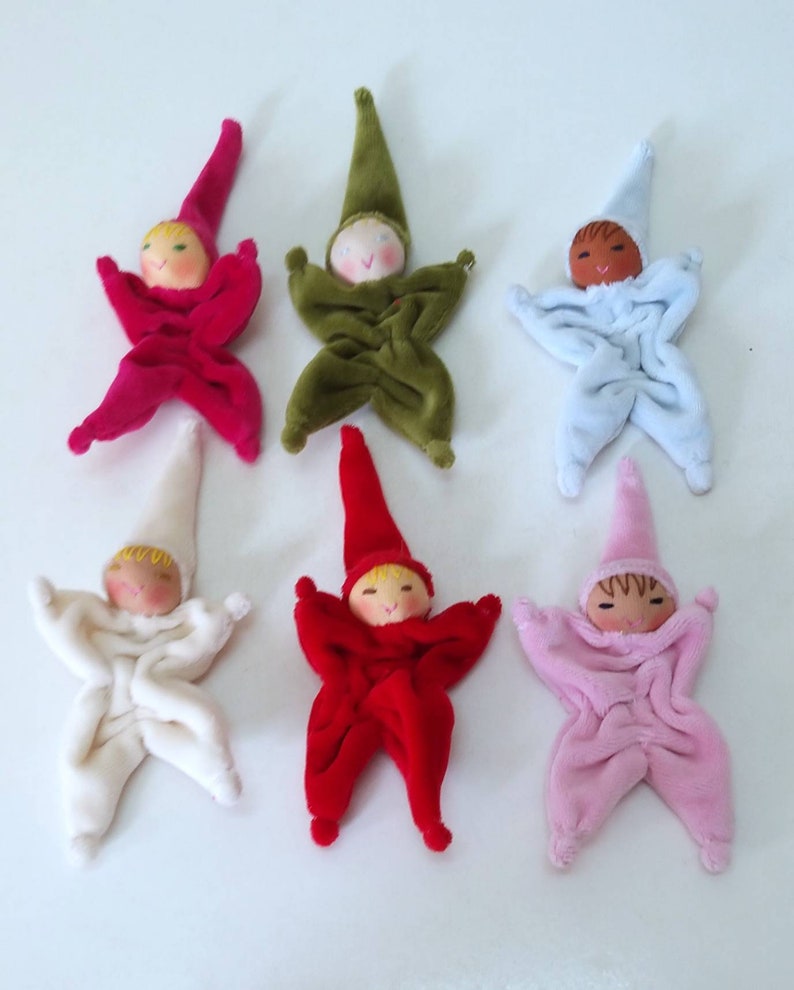 6 Star Babies Acrobatic Baby Doll Star Babies Waldorf - Etsy
