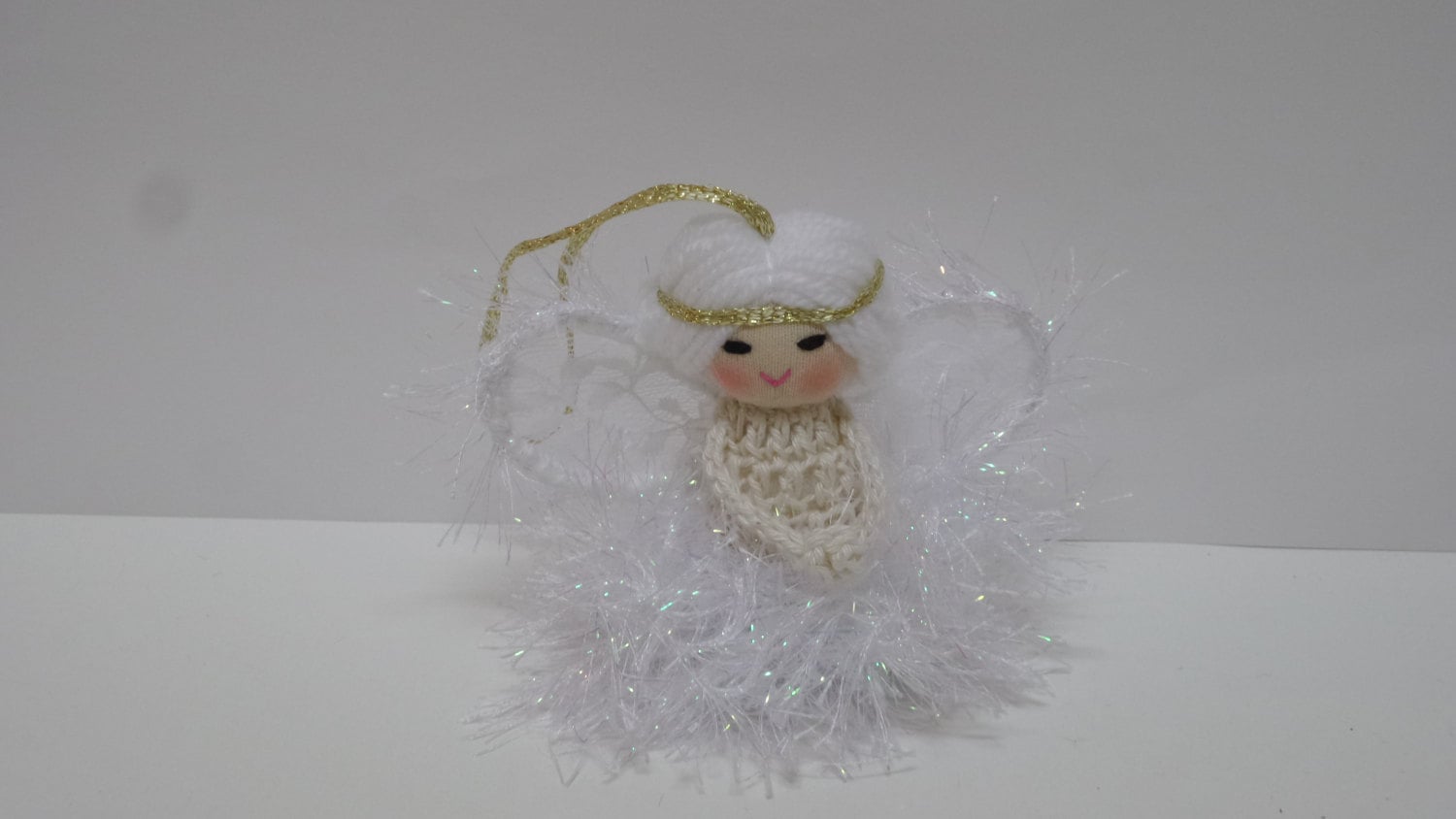 White Angel Ornament Angel Mobile Christmas Tree Ornament | Etsy