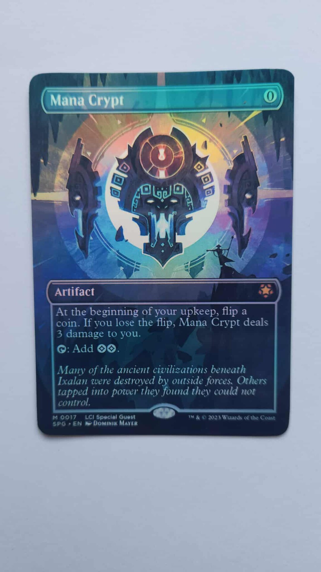 Mana Crypt- Artifact- Multi-color (holographic Proxy) - Etsy