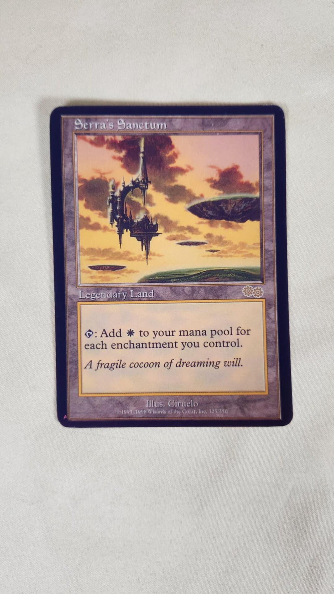 Serra's Sanctum- Legendary Land (holo Proxy) - Etsy