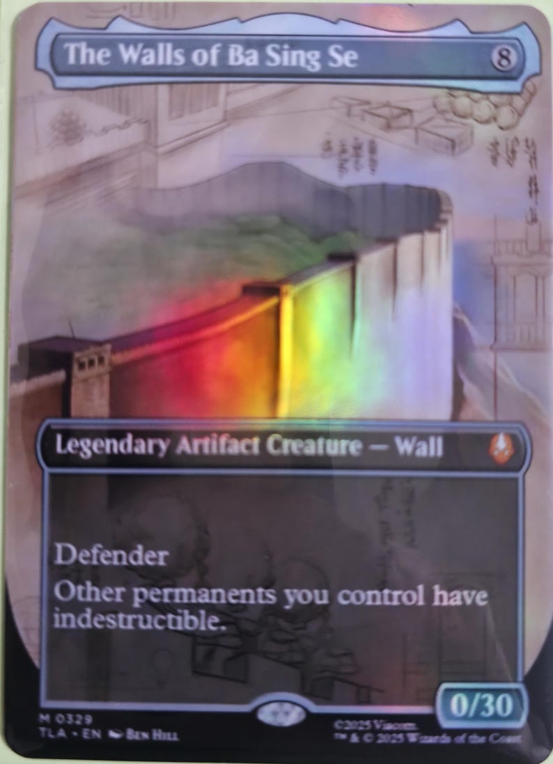 The Walls of Ba Sing Se (research Notes) (proxy) - Etsy