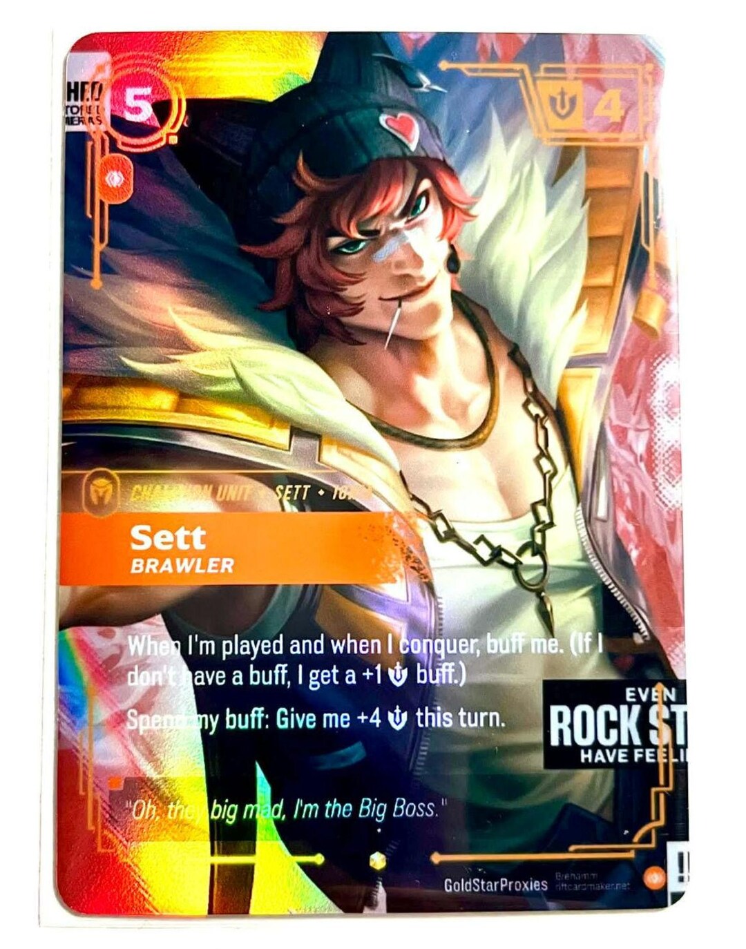 Custom Card Sett (champion) (proxy) - Etsy