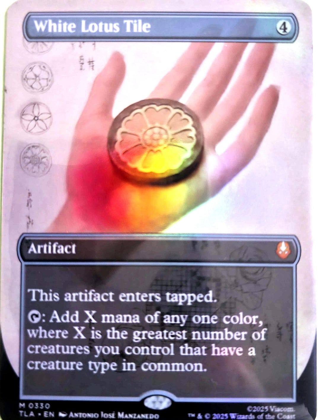 White Lotus Tile (research Notes) (proxy) - Etsy