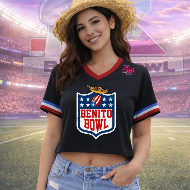 Benito Bowl Jersey Crop - Etsy