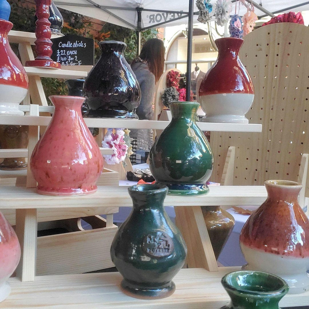 Tiny Blooms Bud Vase Collection– Hand Made, Wheel-thrown, UK – Multiple ...