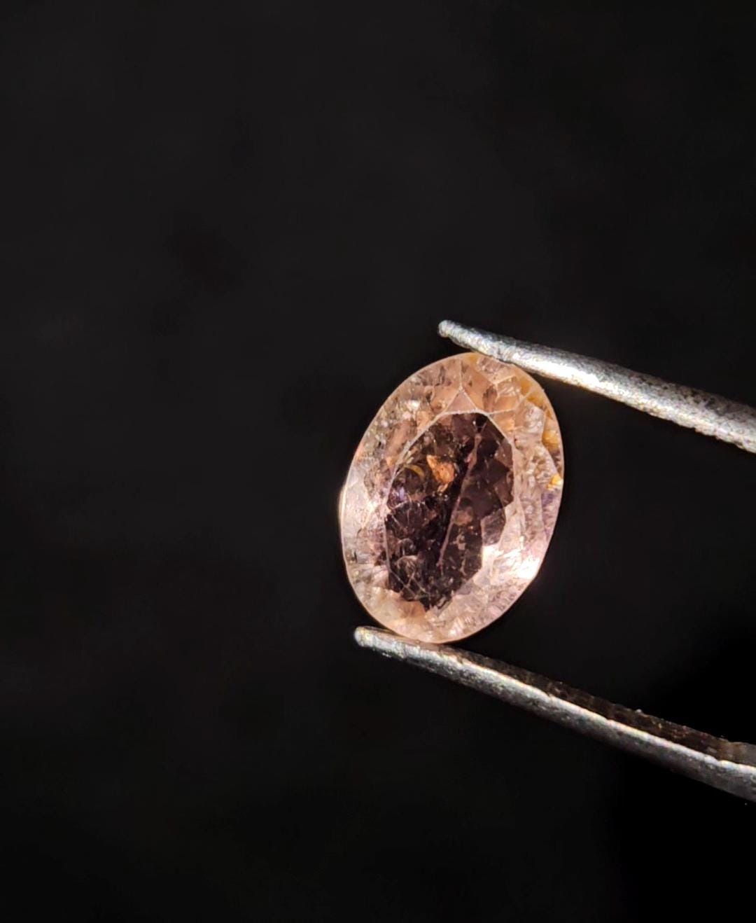 1.90 Ct Tourmaline Pave Diamond Ring, Luxury Dainty Ring, Handmade Gold ...