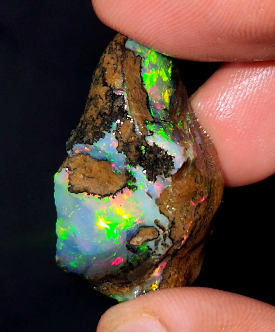 37.ct Welo Fire Ethiopian Opal Rough Gemstone: Jewelry Making - Etsy
