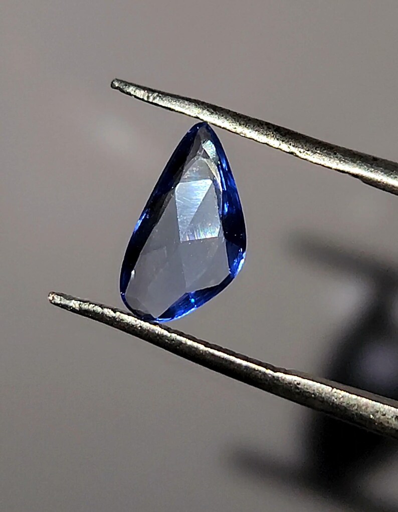Natural Blue Sapphire Gemstone | Deep Blue Loose Stone, September ...