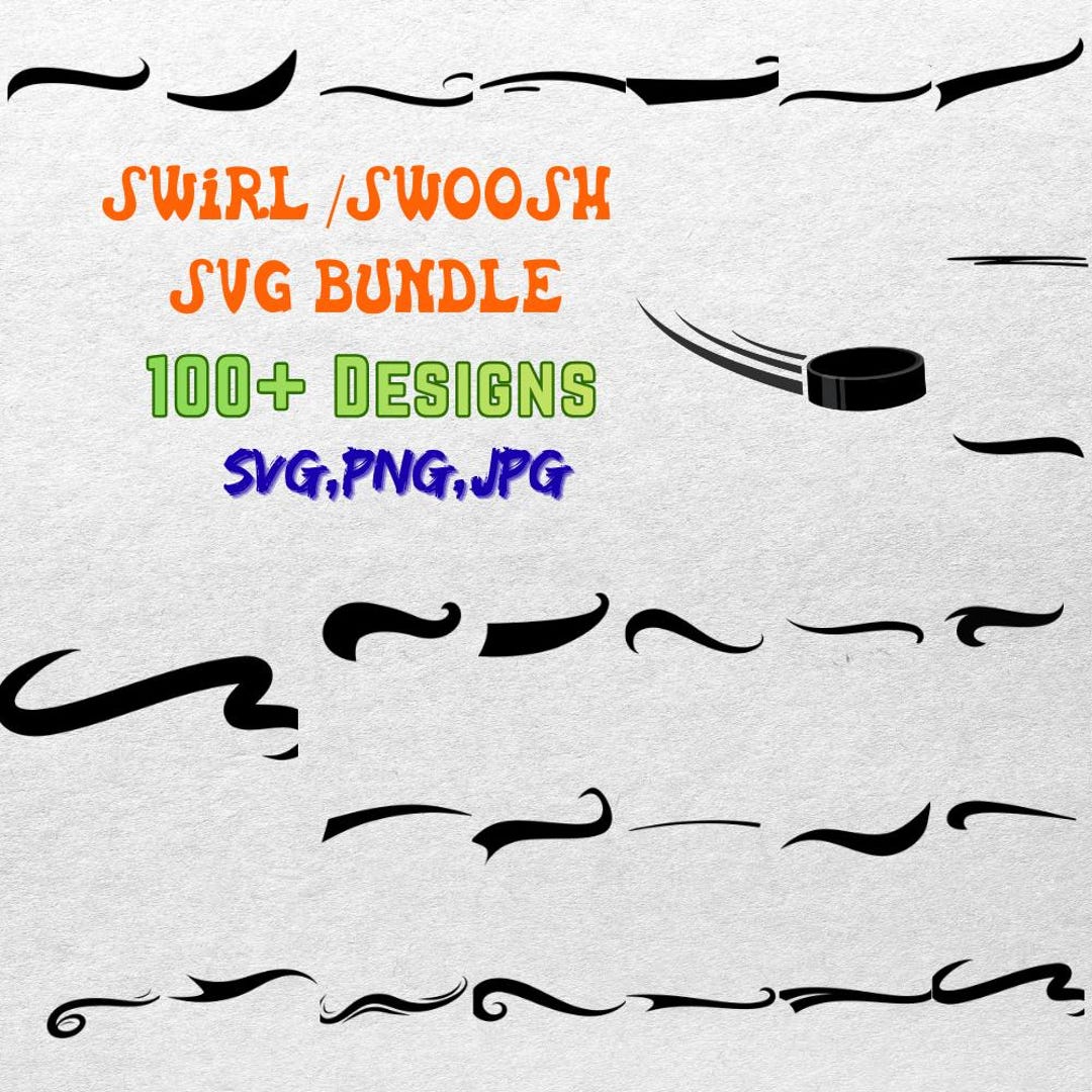 Mystic Motion Swirls – Swirl & Swoosh SVG Mega Bundle With Decorative ...