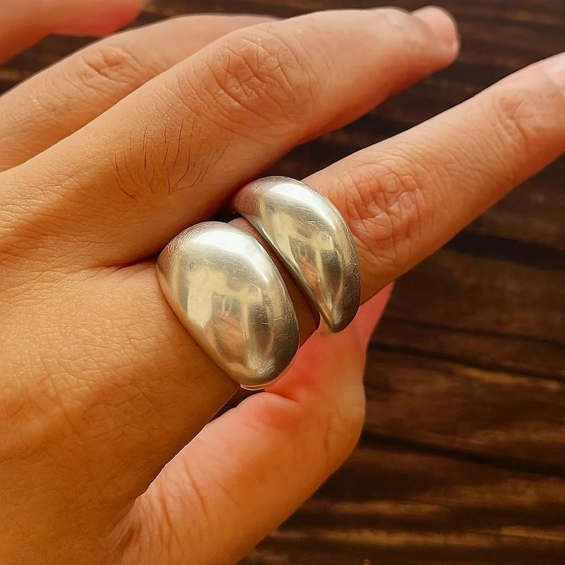 Chunky 925 Toe Ring - Etsy